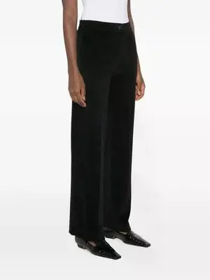 OTTOD'AME Alana Velvet-effect Trousers
