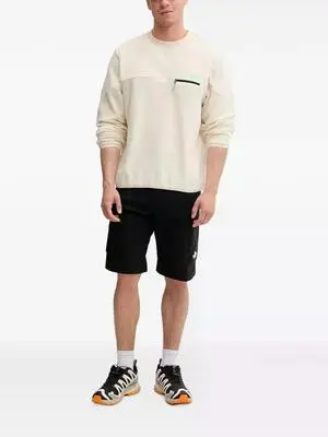 JACK WOLFSKIN Fleece-texture Zip-pocket Sweatshirt