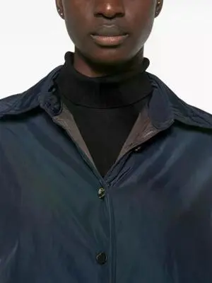 VIRGINIA BIZZI Button-up Padded Coat