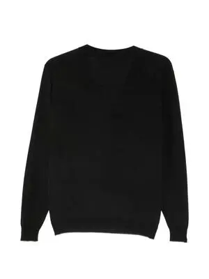 Gucci Embroidered Wool V-neck Cardigan