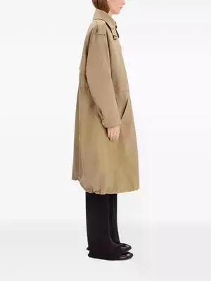 High Glisten Button-up Parka