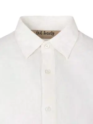 EXIT SOCIETY Linen Shirt