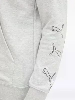 PUMA Logo-embroidered Hoodie
