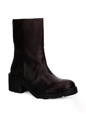Fly London Nore191fly Zip-up Leather Boots