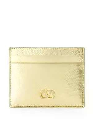 Valentino Garavani Vlogo Signature Card Holder - Gold