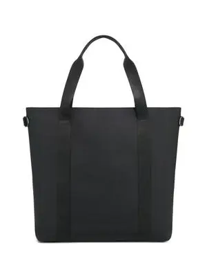 Boggi Milano Rubberised Fabric Tote Bag - Black