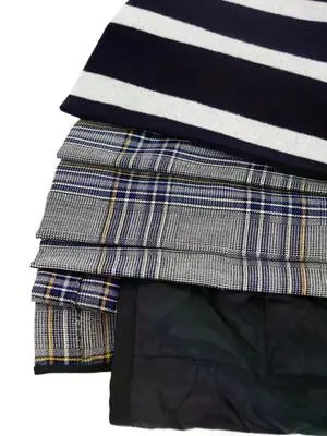 Sacai Buckled Midi Skirt