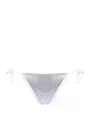 MC2 SAINT BARTH Virgo Side-tie Bikini Bottom - White