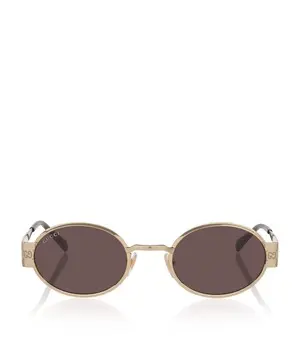 Gucci Metal Round Sunglasses