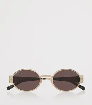Gucci Metal Round Sunglasses