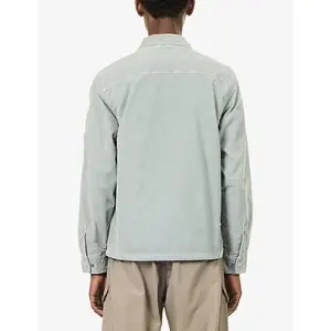 C.P. COMPANY Corduroy Lens Zipped Stretch-cotton Jacket