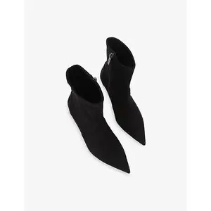 Carvela Spirit Heeled Suede Ankle Boots