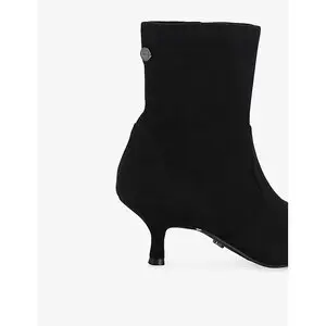 Carvela Spirit Heeled Suede Ankle Boots