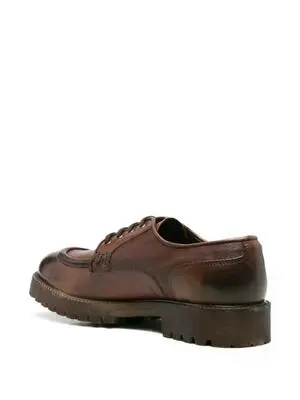 LEQARANT Lace-up Lug Sole Shoes