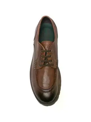 LEQARANT Lace-up Lug Sole Shoes