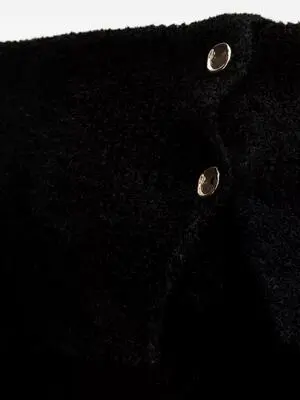 MORGAN Off-shoulder Button Detail Mini Dress