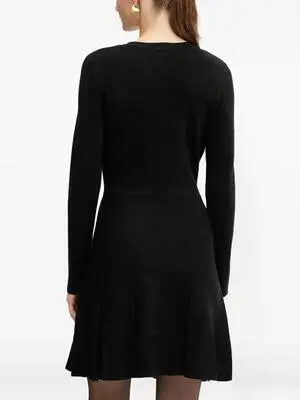 MORGAN Button Embellished Mini Dress