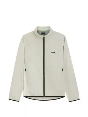 BOSS Logo-print Zip-up Jacket