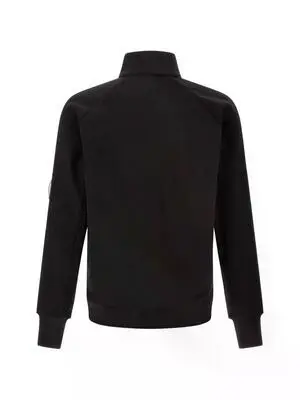 C.P. COMPANY Diagonal Weave Half-zip Sweater