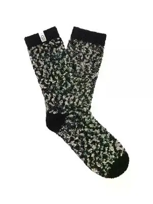 UGG Cozy Chenille Socks - Black