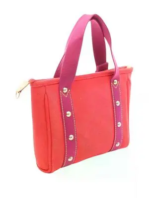 LOUIS VUITTON 2005 Antigua Cabas Pm Handbag - Red