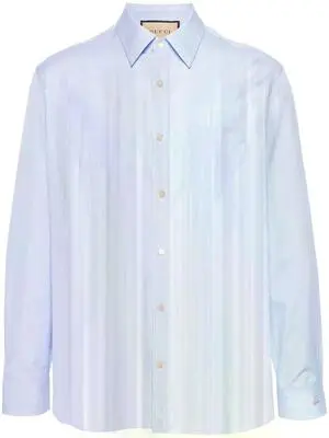 Gucci Striped Cotton Shirt