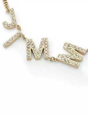 JIMMY CHOO Logo-lettering Necklace