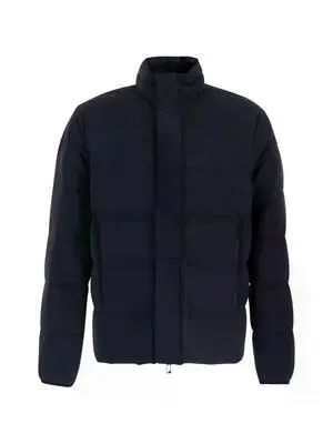 Emporio Armani Water-repellent Padded Jacket - Blue