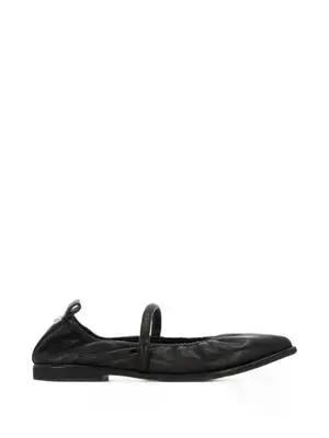 Ash Bella Pointed-toe Elasticated Ballet Flats