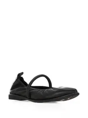 Ash Bella Pointed-toe Elasticated Ballet Flats