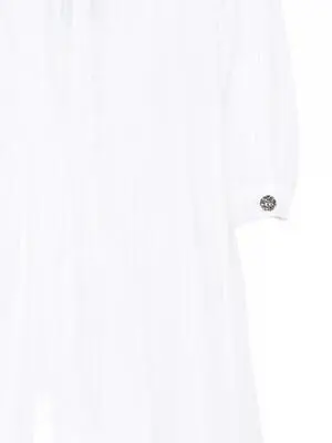 Max Mara Madagio Pleated-waist Flared Dress