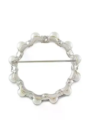 LB EXCLUSIVE Pearl And Diamond Brooch