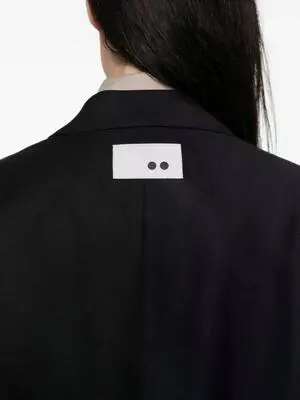 THE M.. Oversized Notched-lapels Blazer