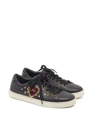 Dolce & Gabbana Portofino Heart-patch Sneakers
