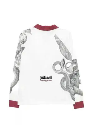 Just Cavalli Graphic-print Long-sleeve T-shirt