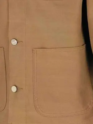 Carhartt Work In Progress Michigan Coat Corduroy-collar Logo-patch Jacket