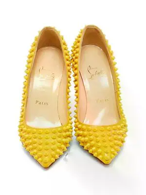 CHRISTIAN LOUBOUTIN Pigalle Spikes Point-toe Pumps