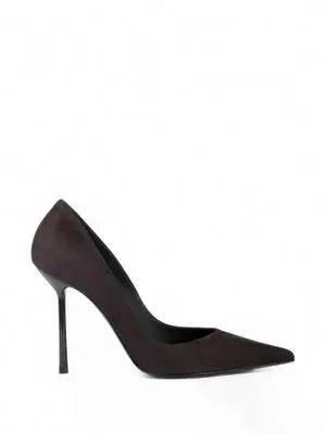 LE SILLA Vivienne Pointed-toe Suede Pumps