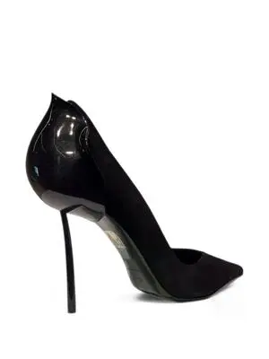 LE SILLA Petalo Pointed-toe Pumps - Black