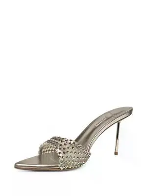 LE SILLA Gilda Crystal-embellished Pointed-toe Sandals
