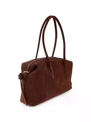 Yuzefi Brioche Suede Shoulder Bag