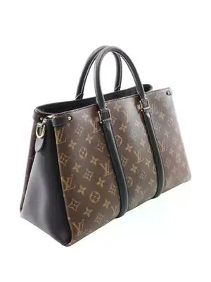 LOUIS VUITTON 2010-2026 Monogram Soufflot Mm Satchel