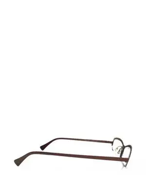 LAFONT REEDITION Princesse Embellished Rectangle-frame Eyeglasses