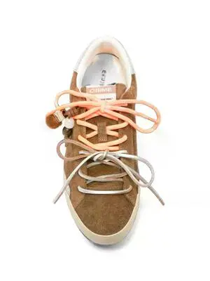 CRIME LONDON Leopard-print Suede Sneakers