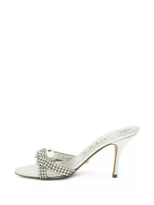 GINA Crystal-embellished Heeled Sandals