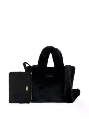 Herno Faux-fur Tote Bag
