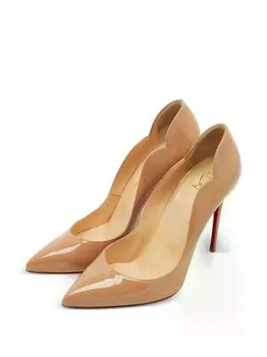 CHRISTIAN LOUBOUTIN Hot Chick Pumps - Neutrals