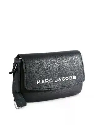 Marc Jacobs Logo-print Pebbled Leather Shoulder Bag