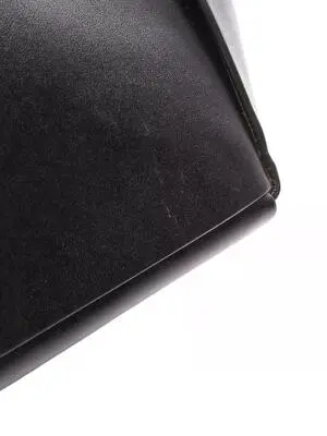 Bottega Veneta 2012-2026 Large Lambskin Maxi Intrecciato Arco Tote Bag - Black