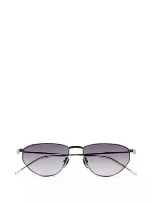 KALEOS Hamlin Geometric Frame Sunglasses - Silver